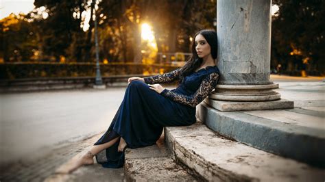 Hintergrundbilder Frauen Im Freien Modell Frau Sitzung