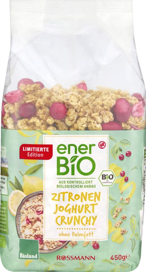 Enerbio Zitronen Joghurt Crunchy Von Rossmann Ansehen