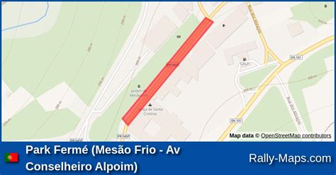 Mapa Harmonogram Profil Elewacji Park Fermé Mesão Frio Av