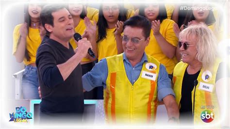 Celso Portiolli Presta Homenagem A Nahim No Domingo Legal