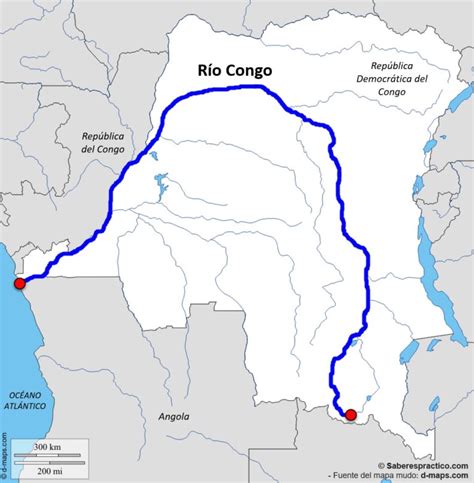Dónde está el río Congo Saber es práctico