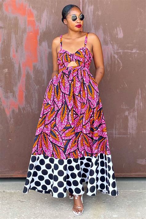 Ankara Long Gown Ankara Dresses African Dresses Modern African Fashion Dresses African Wear