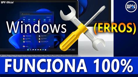 Como Corrigir TODOS Os ERROS Do Windows Apenas 3 COMANDOS Passo A
