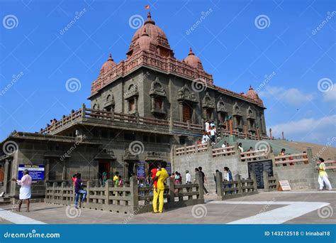 Cabo Comorin Kanyakumari Tamil Nadu De La India Bengala Occidental