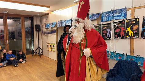 Le Saint Nicolas en visite à Schweyen YouTube