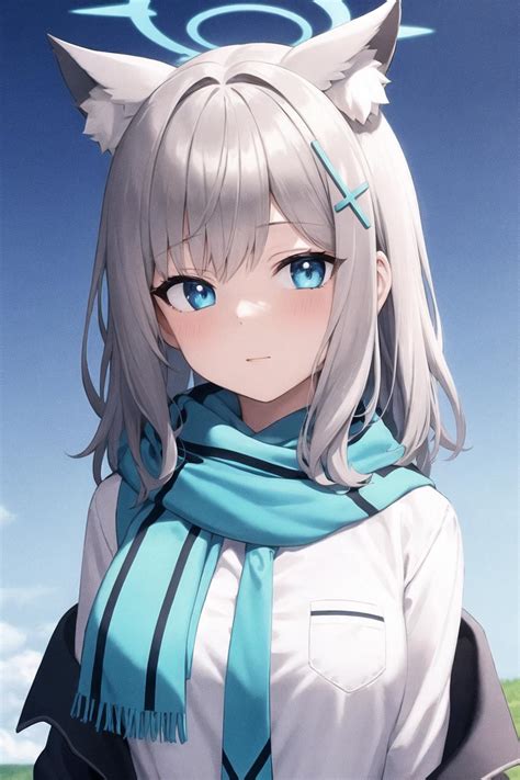 AI Art LoRA Model Sunaookami Shiroko 砂狼シロコ Blue Archive PixAI