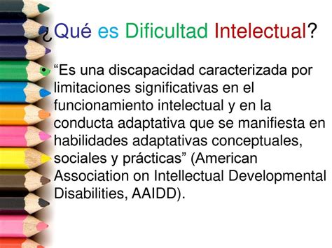 Discapacidad Intelectual Ppt Descargar