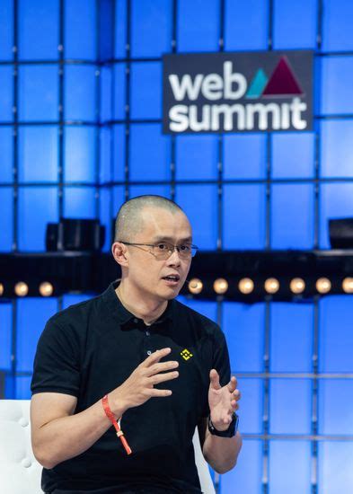 Cofounder Ceo Binance Changpeng Zhao Seen Editorial Stock Photo Stock