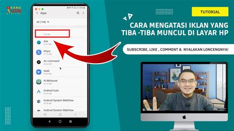 Cara Menghilangkan Atau Blokir Iklan Yang Tiba Tiba Muncul Di Layar HP