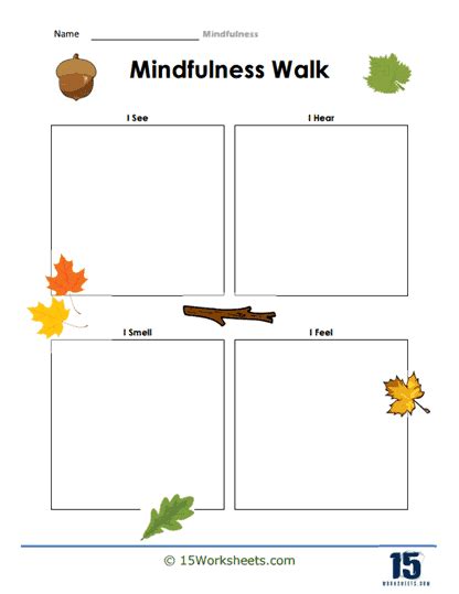 Mindfulness Worksheets Worksheets