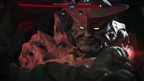 Injustice 2 Atrocitus Vs Atrocitus YouTube