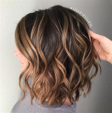 Best Collection Of Point Cut Bob Hairstyles With Caramel Balayage