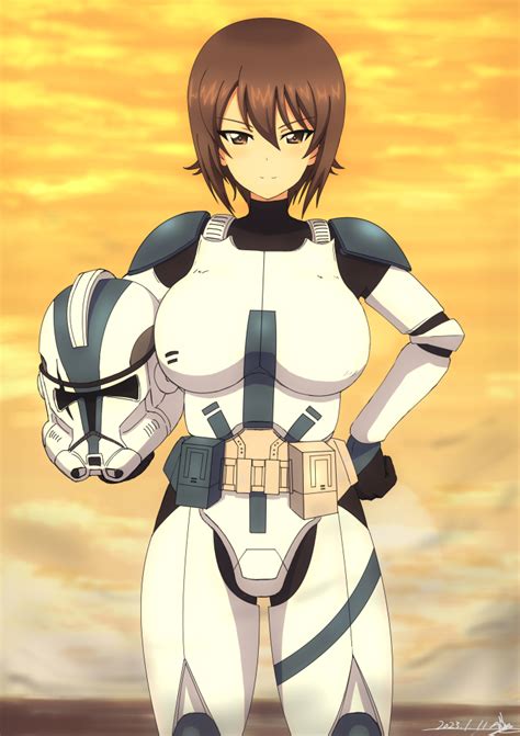 Nishizumi Maho Girls Und Panzer And More Drawn By Bukkuri Danbooru