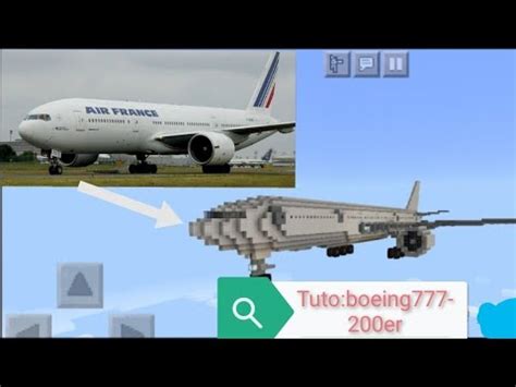 Tuto Avion Boeing777 200er Minecraft YouTube