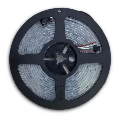 Fita Led Endereçável 5 Metros Ws2811 12v 300 Leds Ip67 Parcelamento