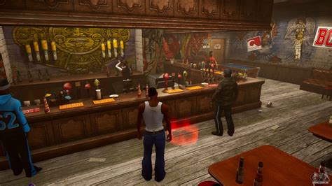 Realistic Drink At Bar In Ganton Para GTA San Andreas Definitive Edition