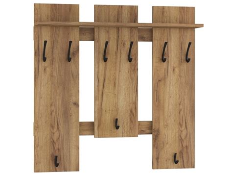 Wieszak do przedpokoju na ubrania 100 cm GAMA 11 Dąb craft złoty