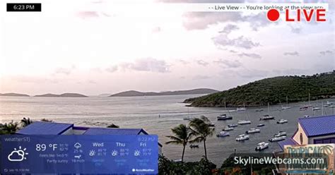 Live Webcam En Direct Panorama De La Baie De Cruz Skylinewebcams