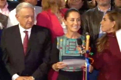 Amlo Entrega A Sheinbaum El Bast N De Mando Informativo Entre Todos