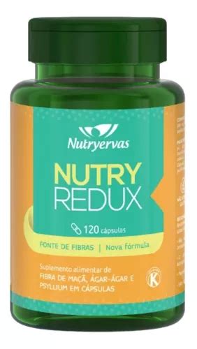 Suplemento Emagrecedor Premium Nutry Redux 120 Caps 500mg