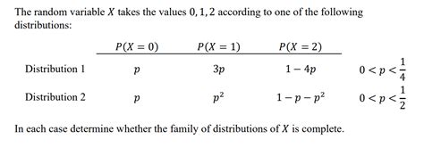 solved the random variable x takes the values 0 1 2