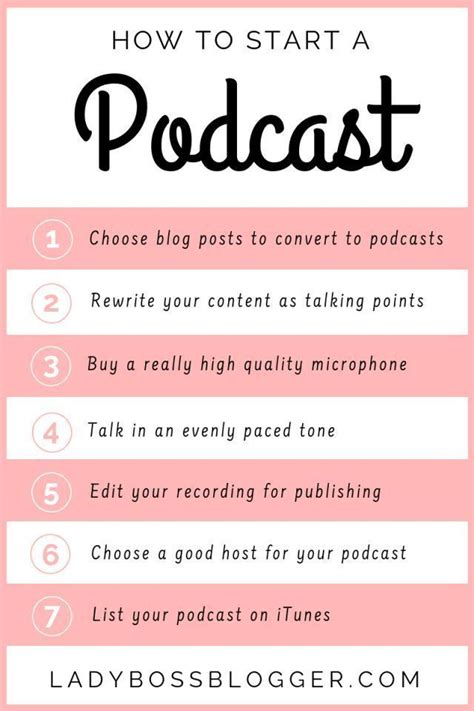 How To Start A Podcast Podcast Tips Podcast Topics Podcasts