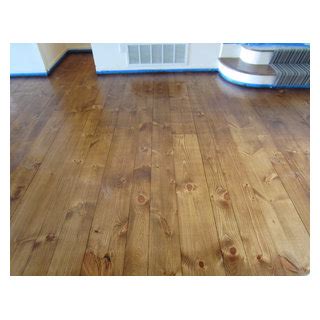 Sagaponack Eastern White Pine With Early American Stain And Bona