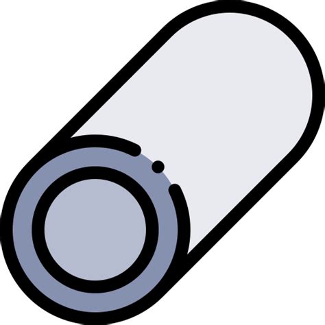 Steel Detailed Rounded Lineal Color Icon