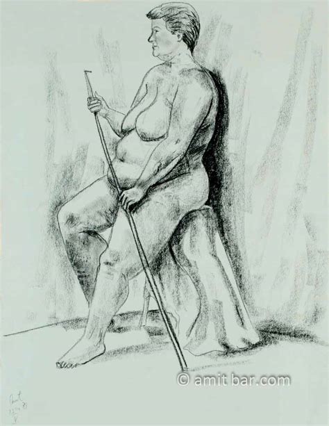 Massive Nude Amit Bar Art