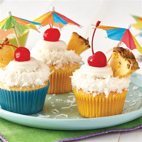 Pina Colada Cupcakes Ready Set Eat