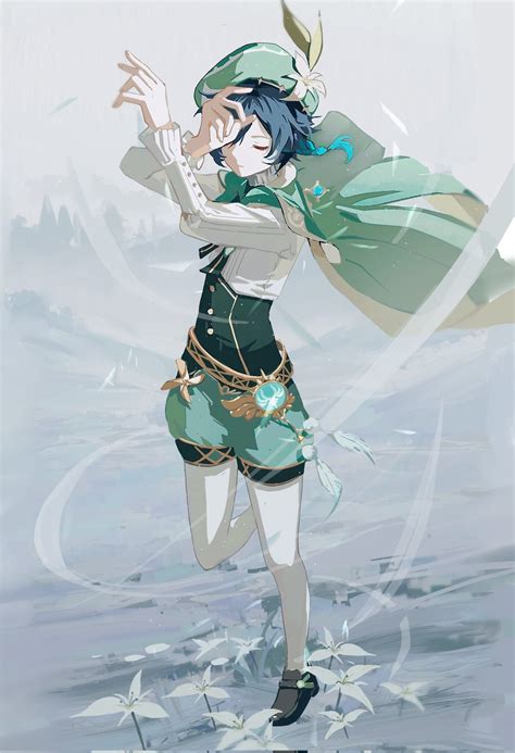 Venti Genshin Impact Image By Xiao Zerochan Anime