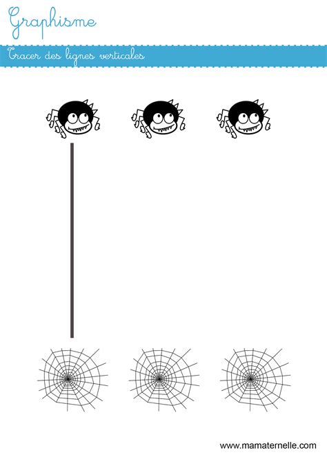 Graphisme Tracer Des Lignes Verticales Ma Maternelle