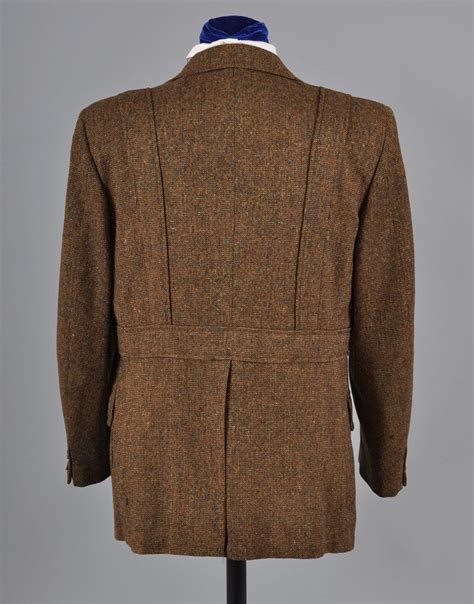 Men S Vintage Sport Back Norfolk Tweed Jacket Sport Back 42 44 2269