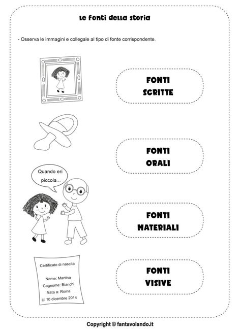 Schede Di Storia Classe Seconda La Mia Storia Fantavolando