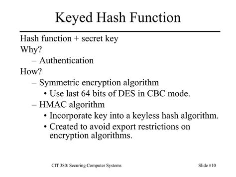 ppt cit 380 securing computer systems powerpoint presentation free download id 5086743
