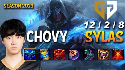 Gen Chovy Sylas Vs Orianna Mid Patch Kr Ranked Youtube