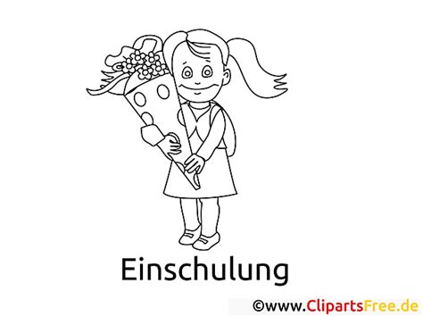 Bild Zu Ausmalen Schule Einschulung Schulanfang