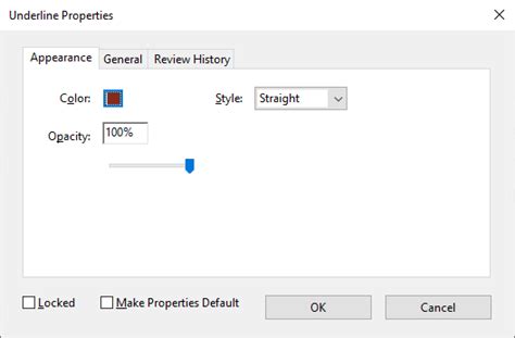 Windows How To Change Underline Thickness In Pdf Using Adobe