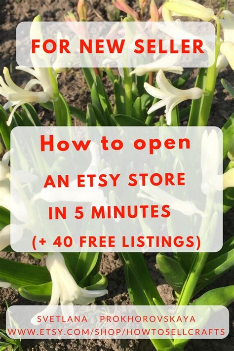 Sell On Etsy How To Start An Etsy Shop Free Listings And Etsy