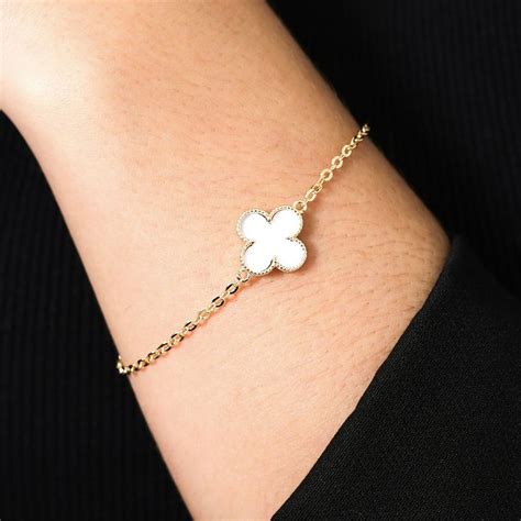 Pulseira Trevo Virginia Ouro K