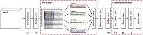 the topology of the shallow multi scale convolutional neural network download scientific