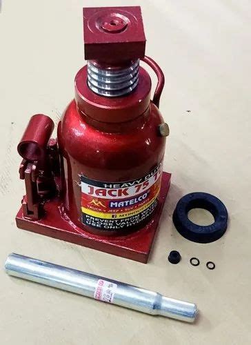 Matelco Alloy Steel 75 Ton Hydraulic Pressure Jack For Heavy Duty
