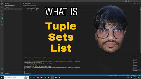 python tuple python sets python list how to use data structure in python youtube