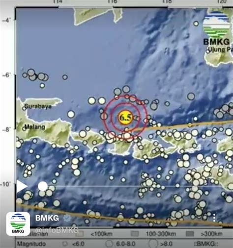 Penjelasan BMKG Soal Gempa Magnitudo 7 1 Di Utara Lombok