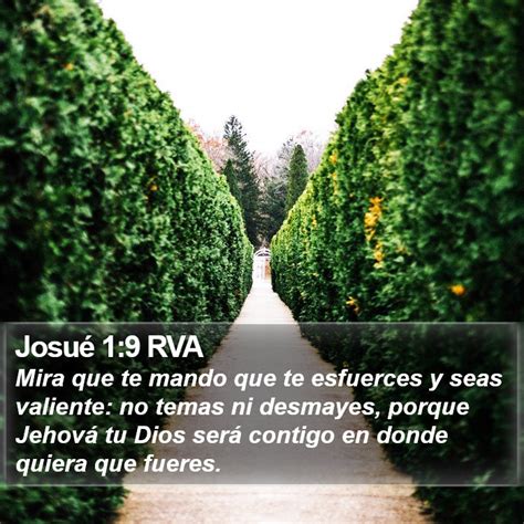 Josué 1 9 RVA Mira que te mando que te esfuerces y seas