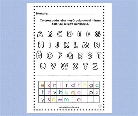 Aprender Las Letras Letras May Sculas Y Min Sculas Aprender El