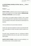 Termo Padrão de Petição Pedido de Oitiva de Testemunha Enferma