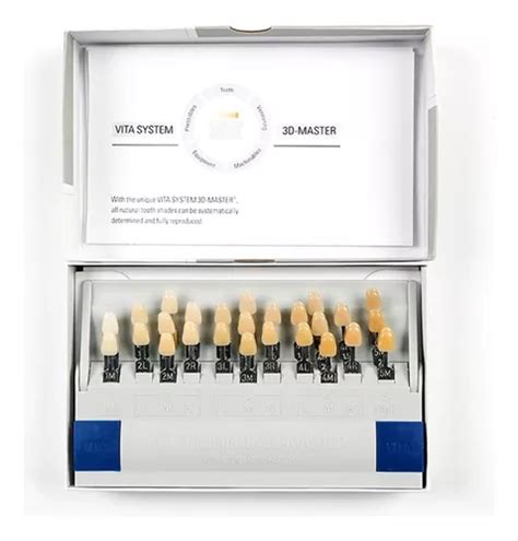 Escala De Cores Vita 3d master Tooth Guide System 29 Color à venda em