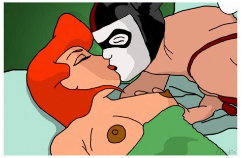 Poison Ivy And Harley Quinn Yuri Female Only Nasty