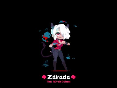 Helltaker Pixel Animation Pixel Art Character Art